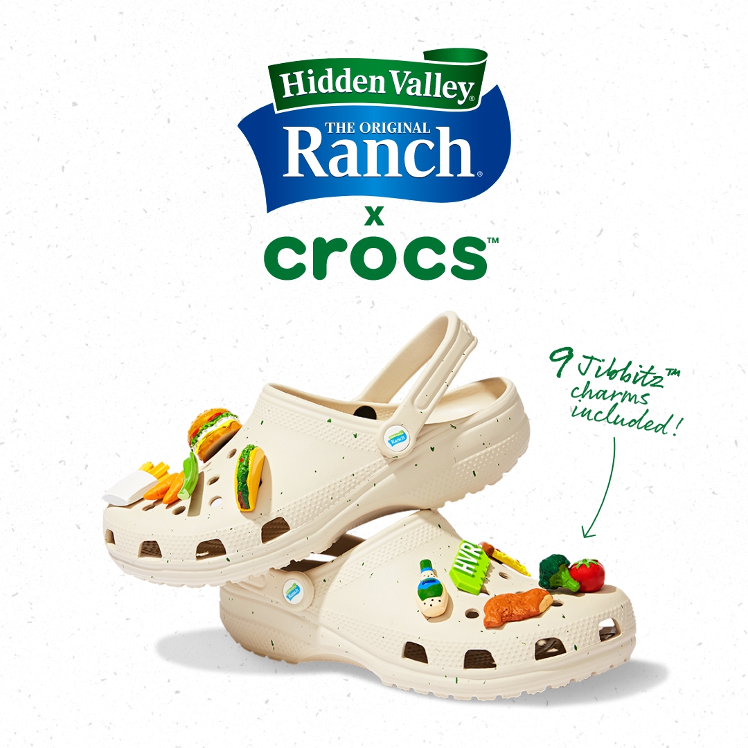 Hidden Valley Ranch x Crocs collab white | VOLTAGE